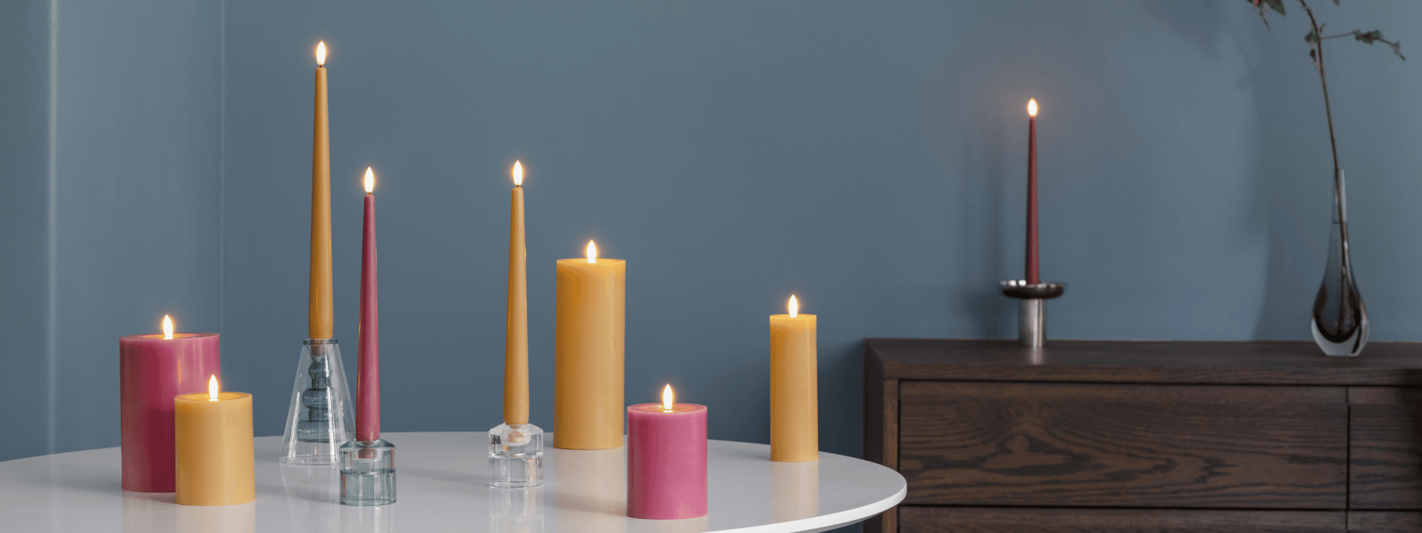 Moods & More LED-kaarsen – Luxe, veilige en realistische LED waxkaarsen ...