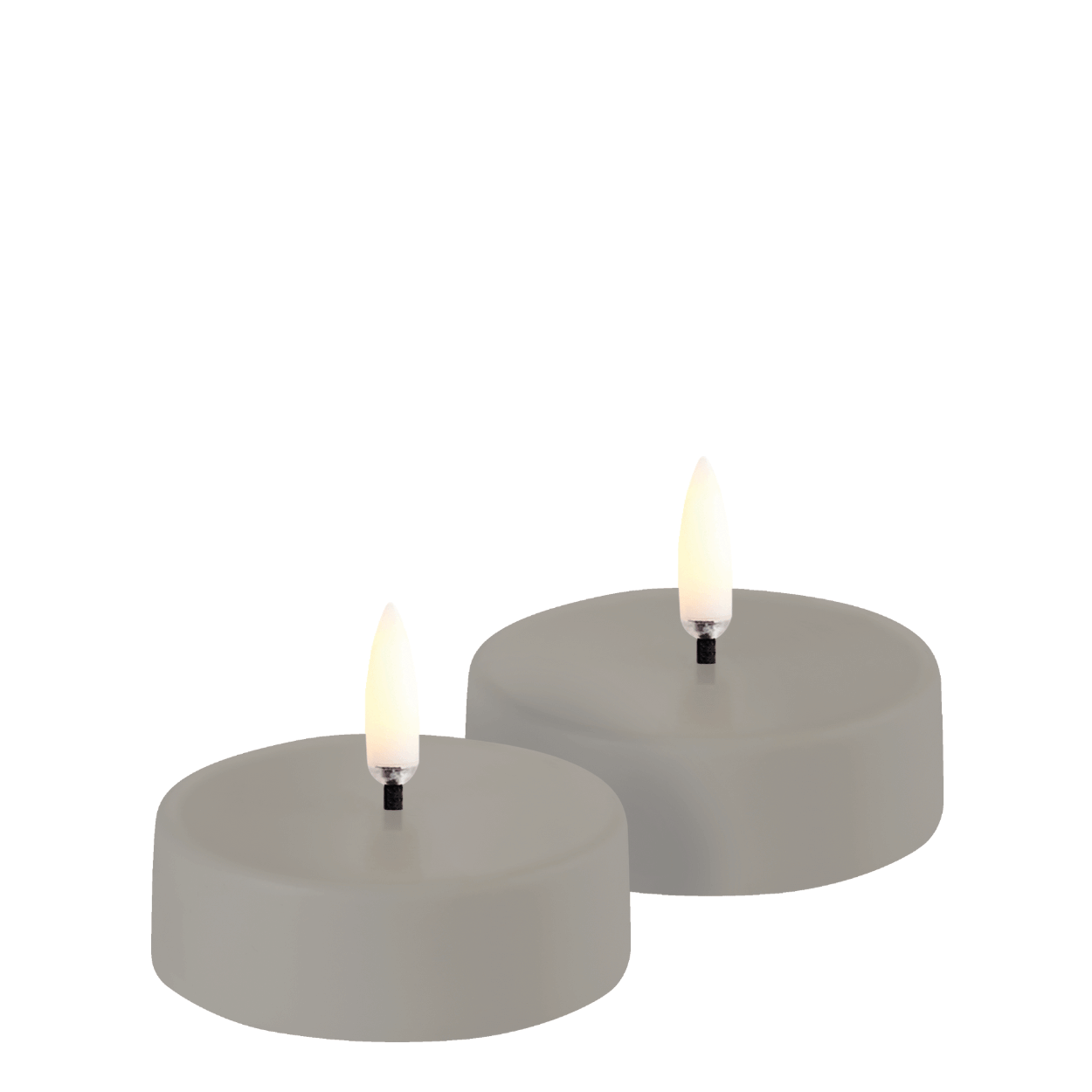 Uyuni LED Rechargeable Tea Lights White - Stylish and Safe | TED Lights